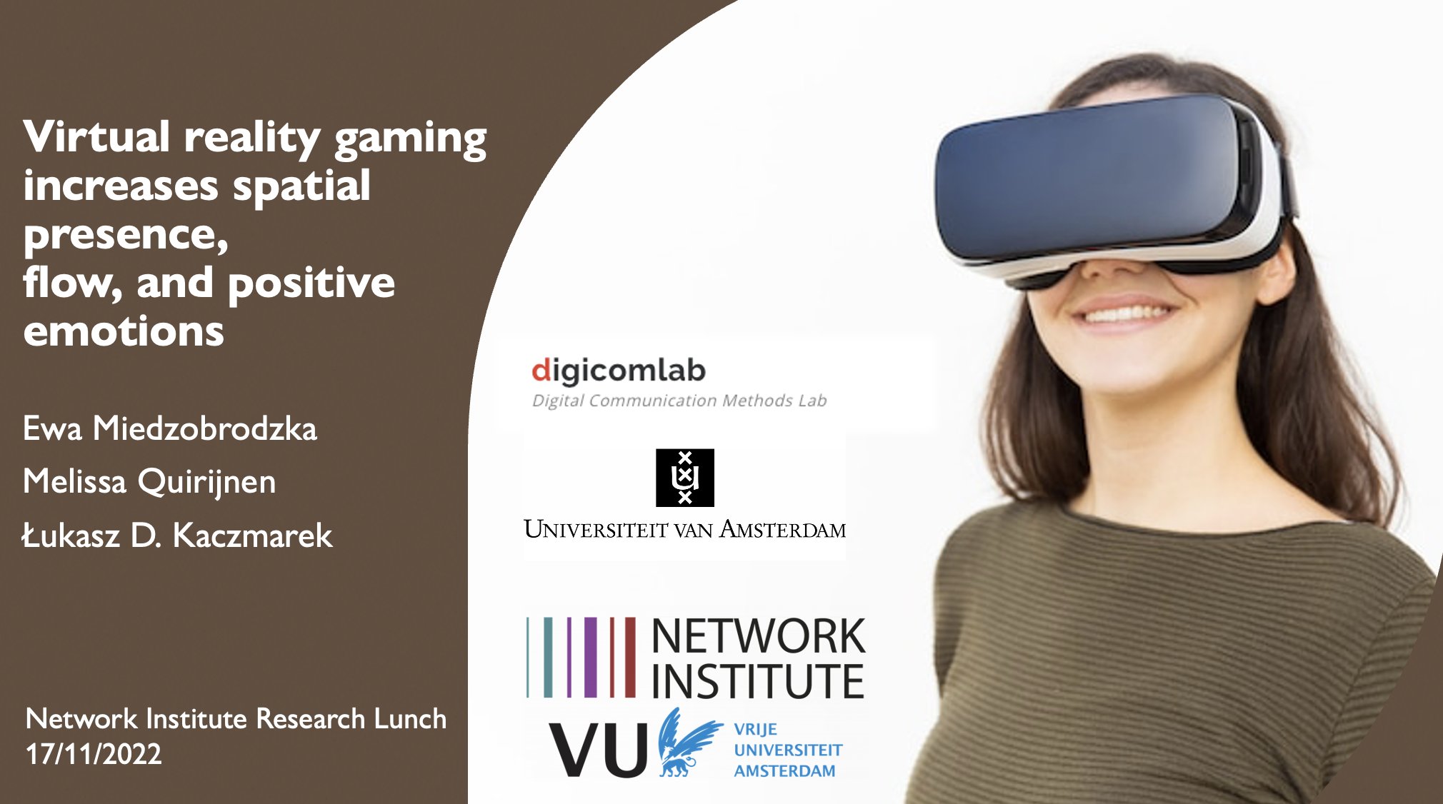 Research lunches | Network Institute